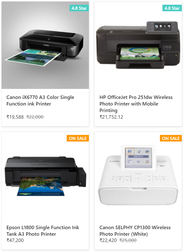 Single function inkjet Printer – LT Online Store