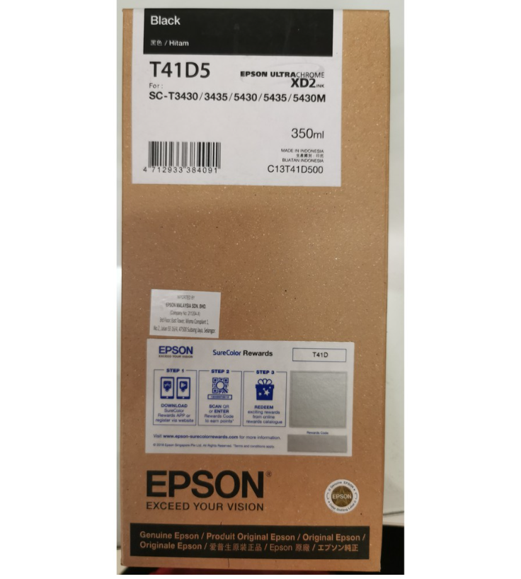 Epson T41D5 Black Ink Cartridge, 350ml – Rs.9850 – LT Online Store