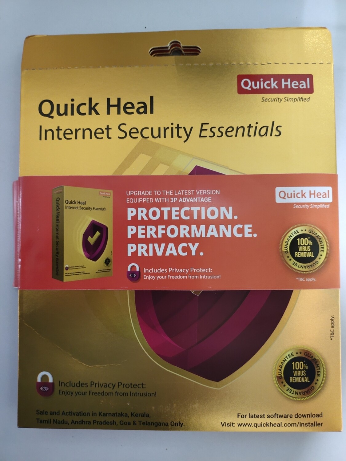 New, Quick Heal Internet Essentials 5u/1y – Rs.1450 – LT Online Store
