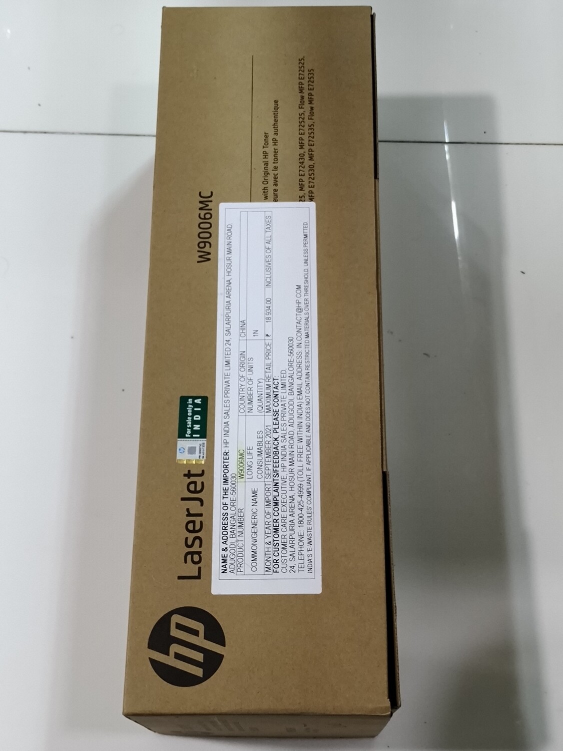 HP W9006MC Black Managed Imaging Drum – Rs.6220 – LT Online Store