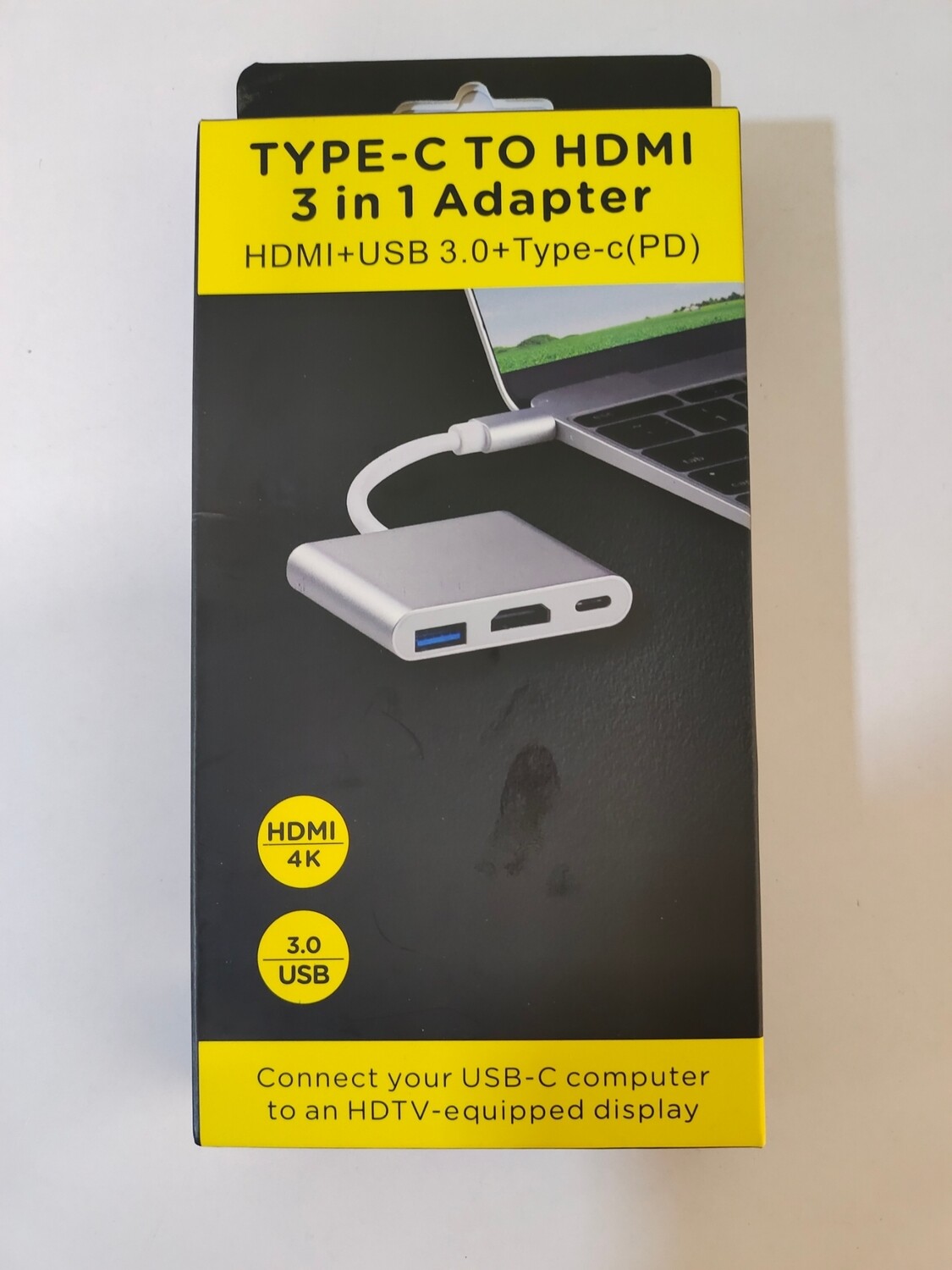 3-in-1 Type C Adapter to Type-c, HDMI, USB, – Rs.390 – LT Online Store
