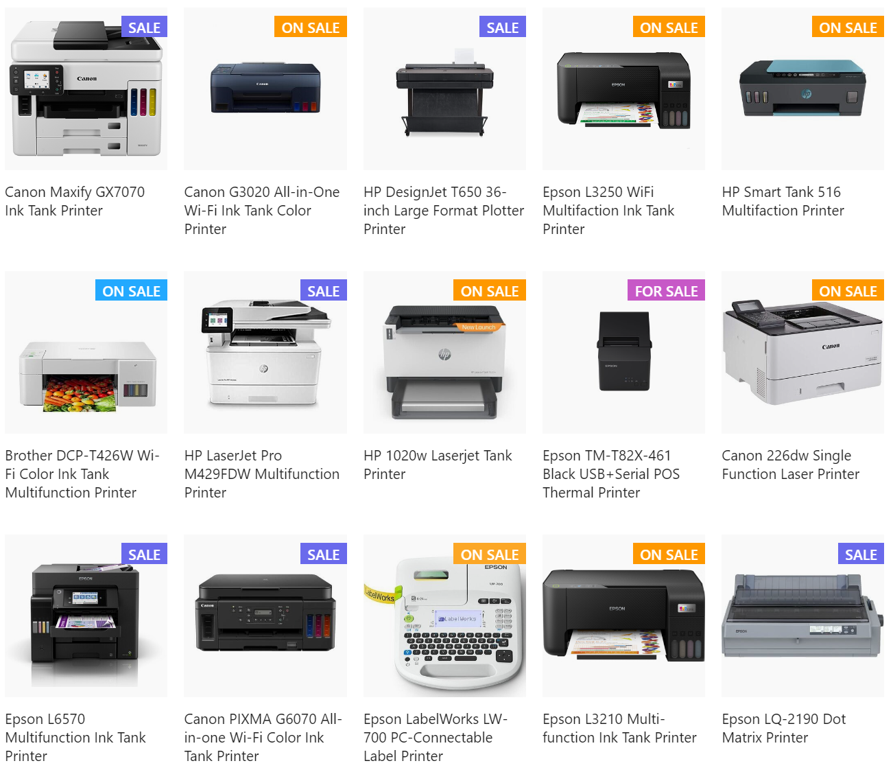 Printer – LT Online Store