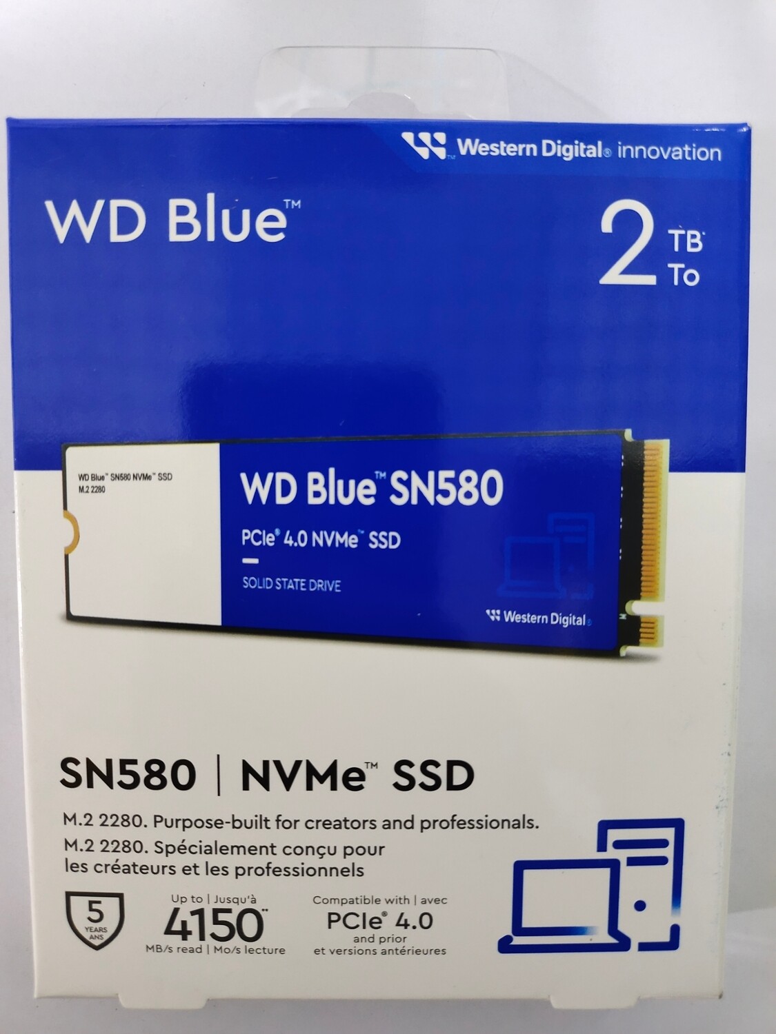 WD Blue 2TB SN580 NVMe Internal SSD – Rs.11090 – LT Online Store