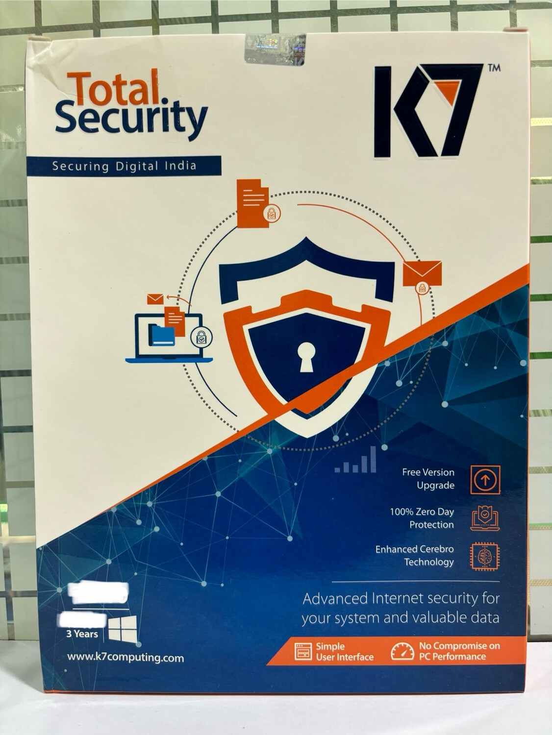New, 2 User, 3 Year, K7 Total Security – Rs.1300 – LT Online Store