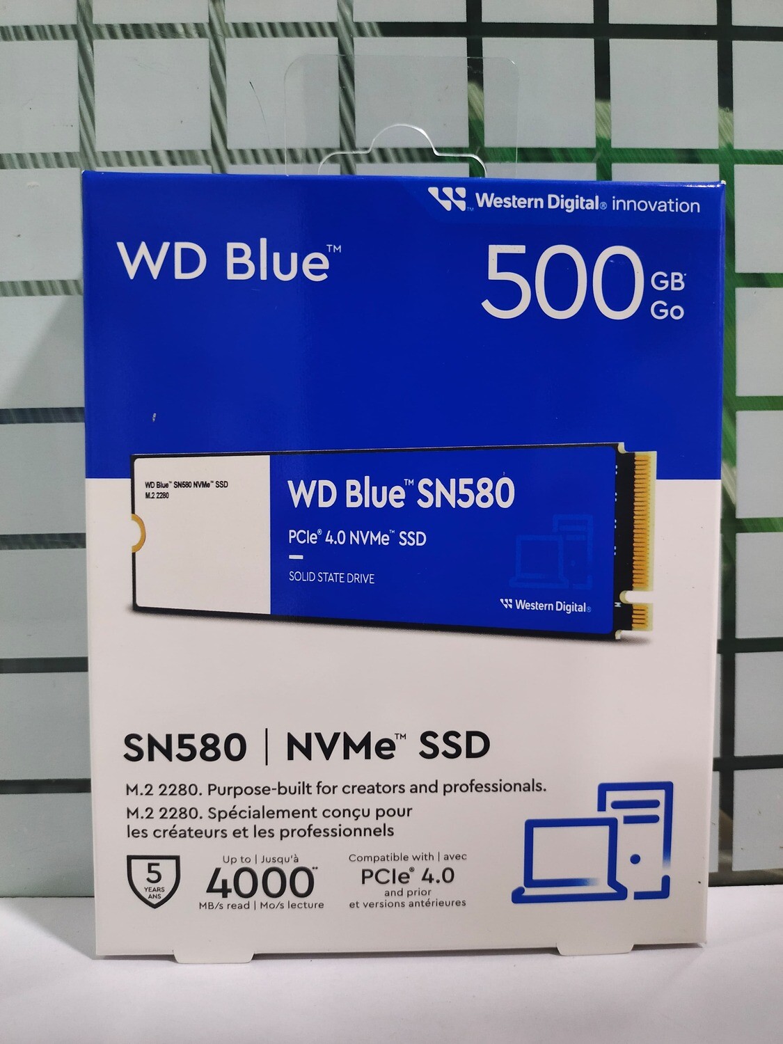 WD Blue 500GB SN580 NVMe Internal SSD – Rs.3950 – LT Online Store