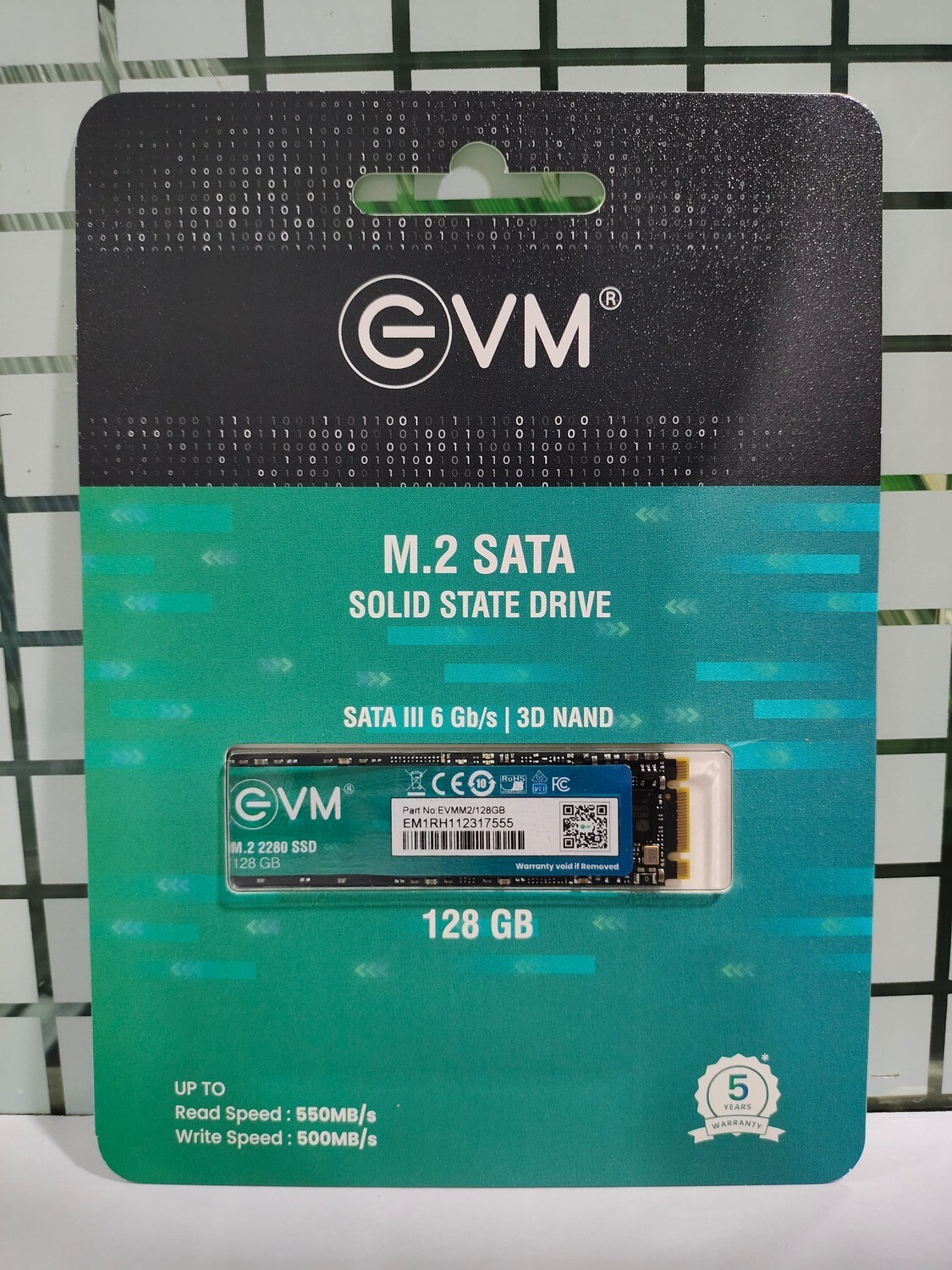 EVM M.2 (2280) 128GB SSD – Fast Performaning SATA Internal – LT Online Store