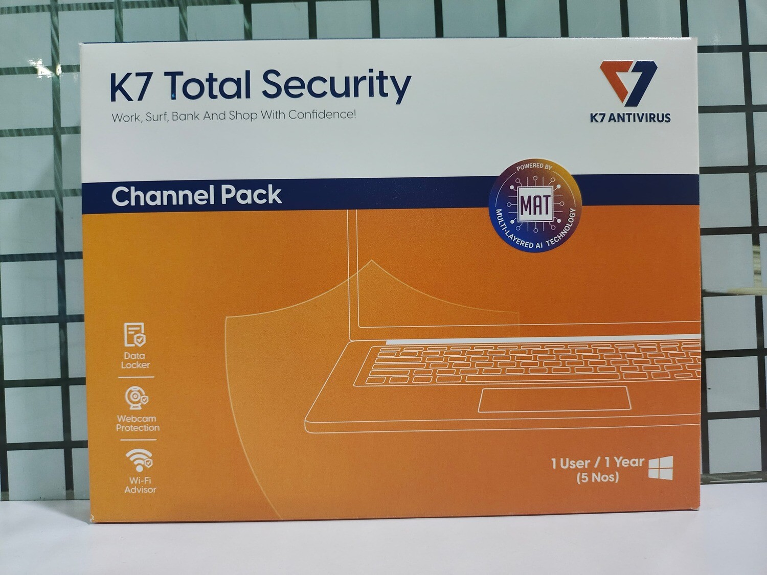 New, 1 User, 1 Year, K7 Total Mat Security – Rs.310 – LT Online Store