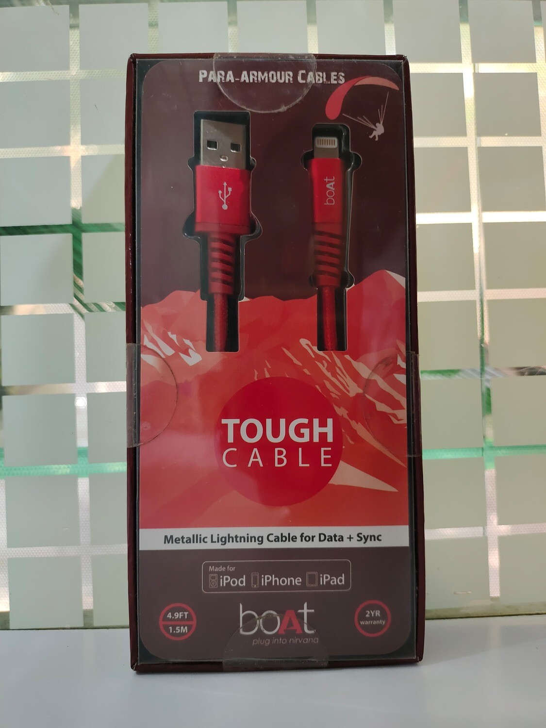 boAt 1.5mtr USB to Lightning Cable, Red – Rs.850 – LT Online Store