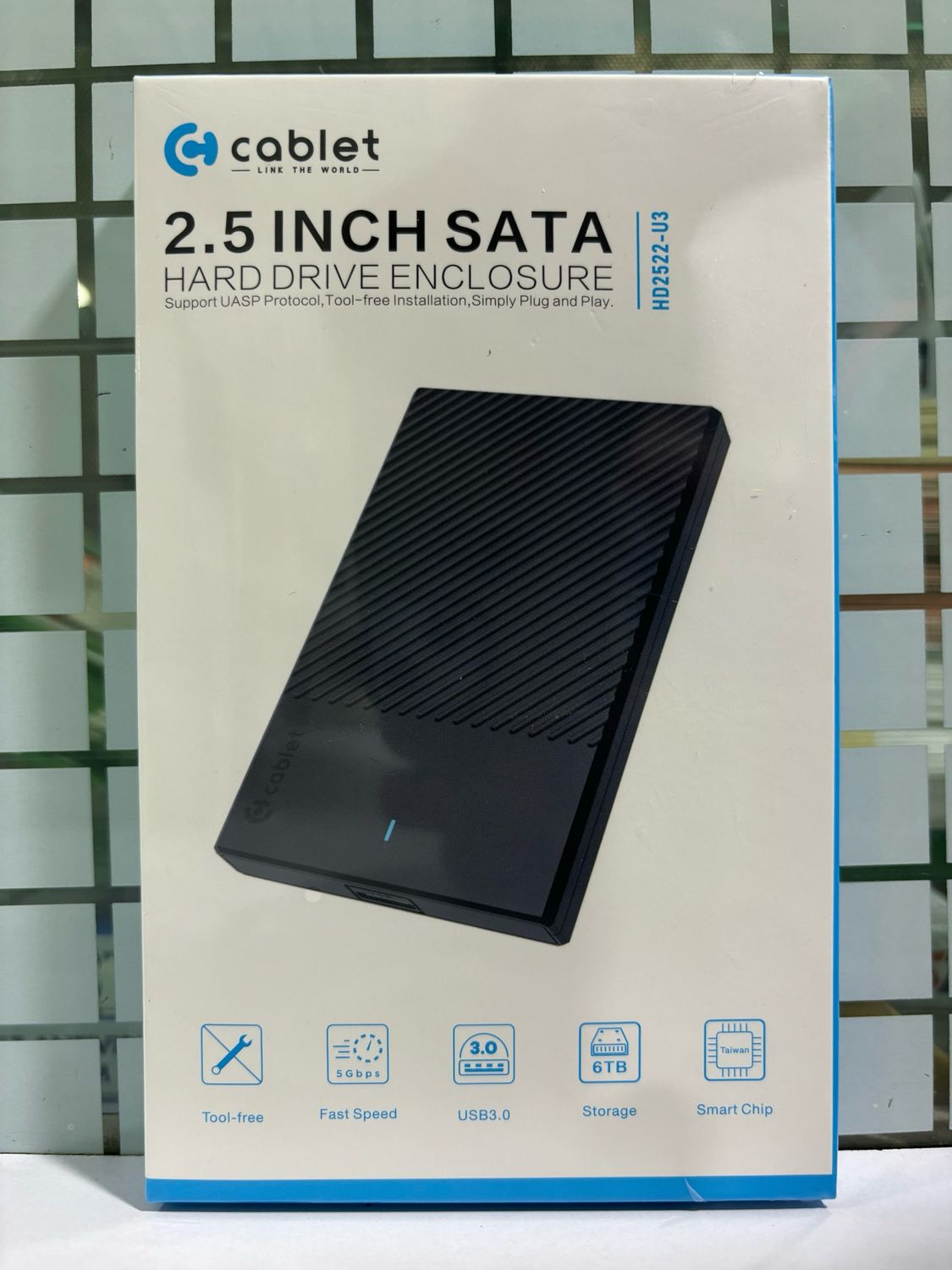 Cablet 2.5-inch Sata Hard Drive Enclosure (HD2522-U3)- RS.460 – LT ...