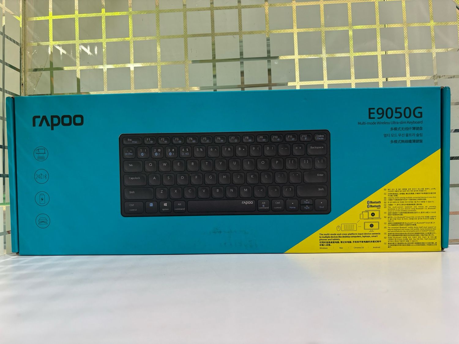 Rapoo E9050G C-type Multi-mode Wireless Keyboard Black-Rs.2380 – LT ...