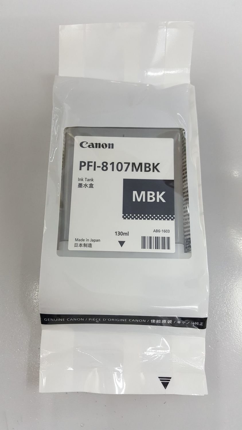 Canon PFI-8107MBK Ink Cartridge, Black, 130ml – Rs.3580 – LT Online Store