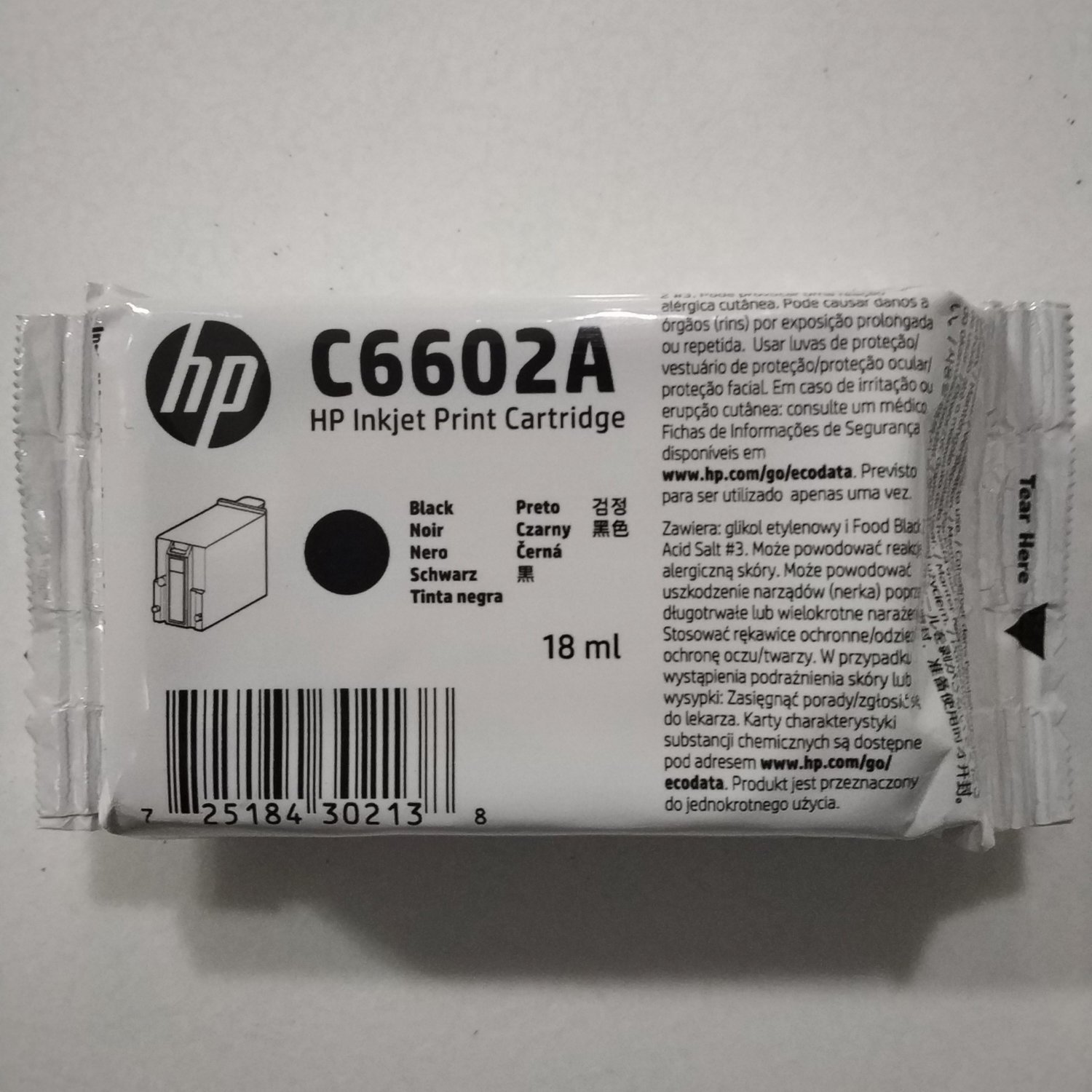 HP C6602A Black Ink Cartridge – Rs.1640 – LT Online Store