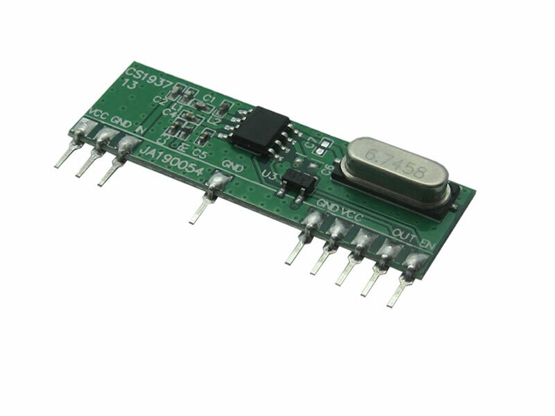 433.92MHz Superhet Receiver Module --> RCRX1-434