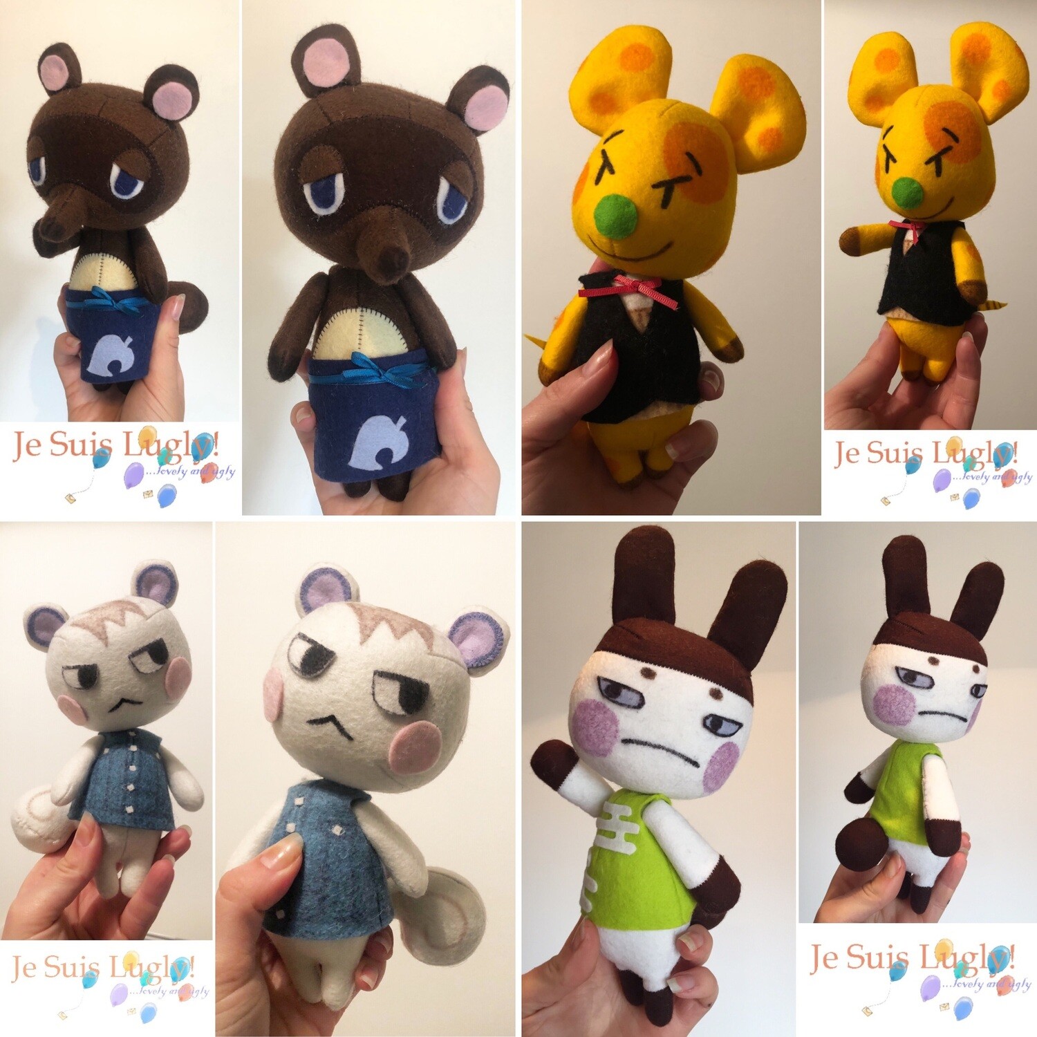 Band A Felt Wobble Doll Commission
