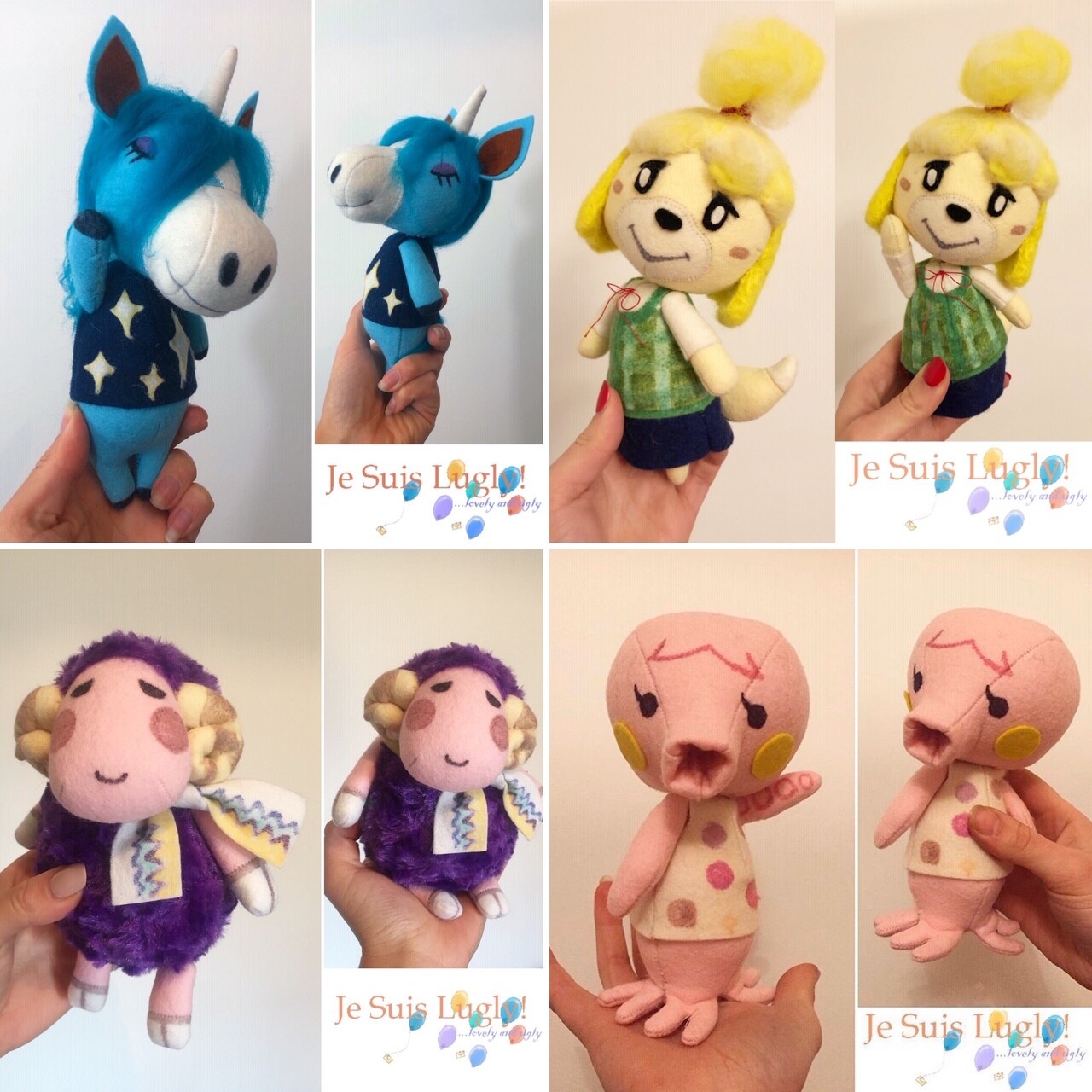 Band C Felt Wobble Doll Commission