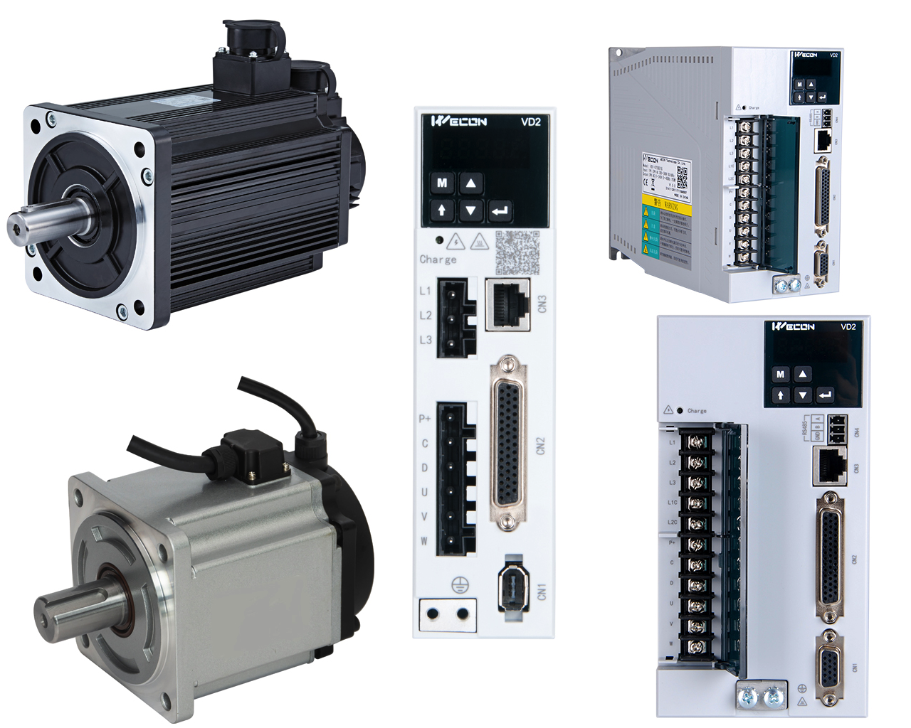 AC Servo Motor + Servo Drive Kit