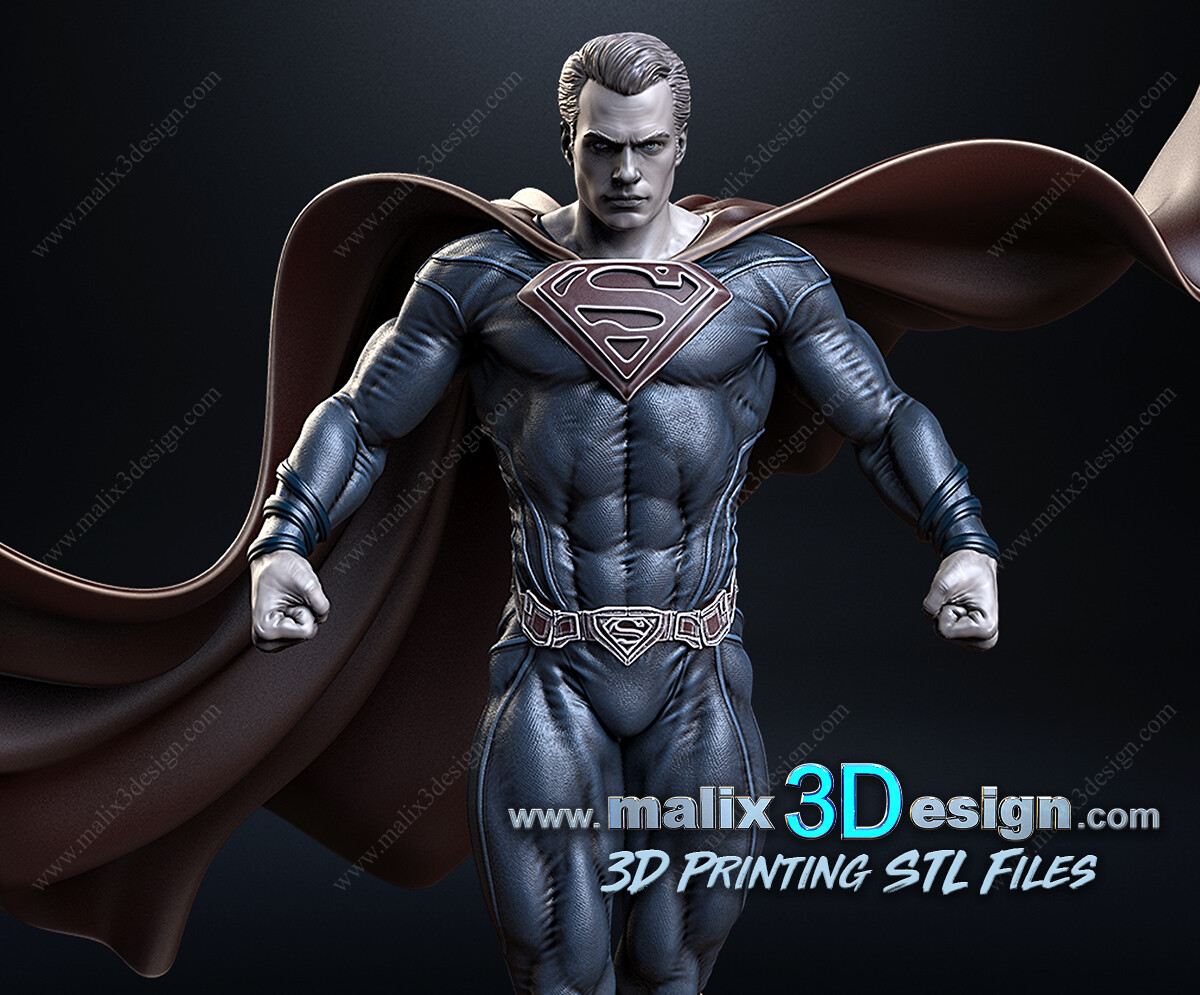 SUPERMAN - STL Files