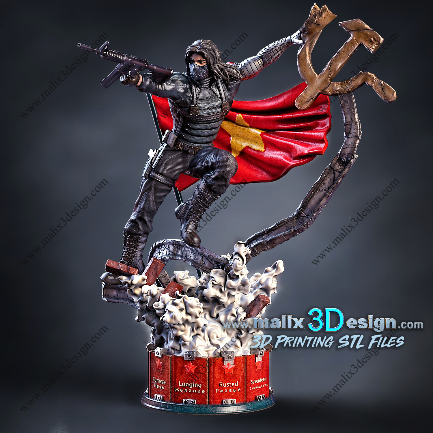 Winter Soldier - STL Files