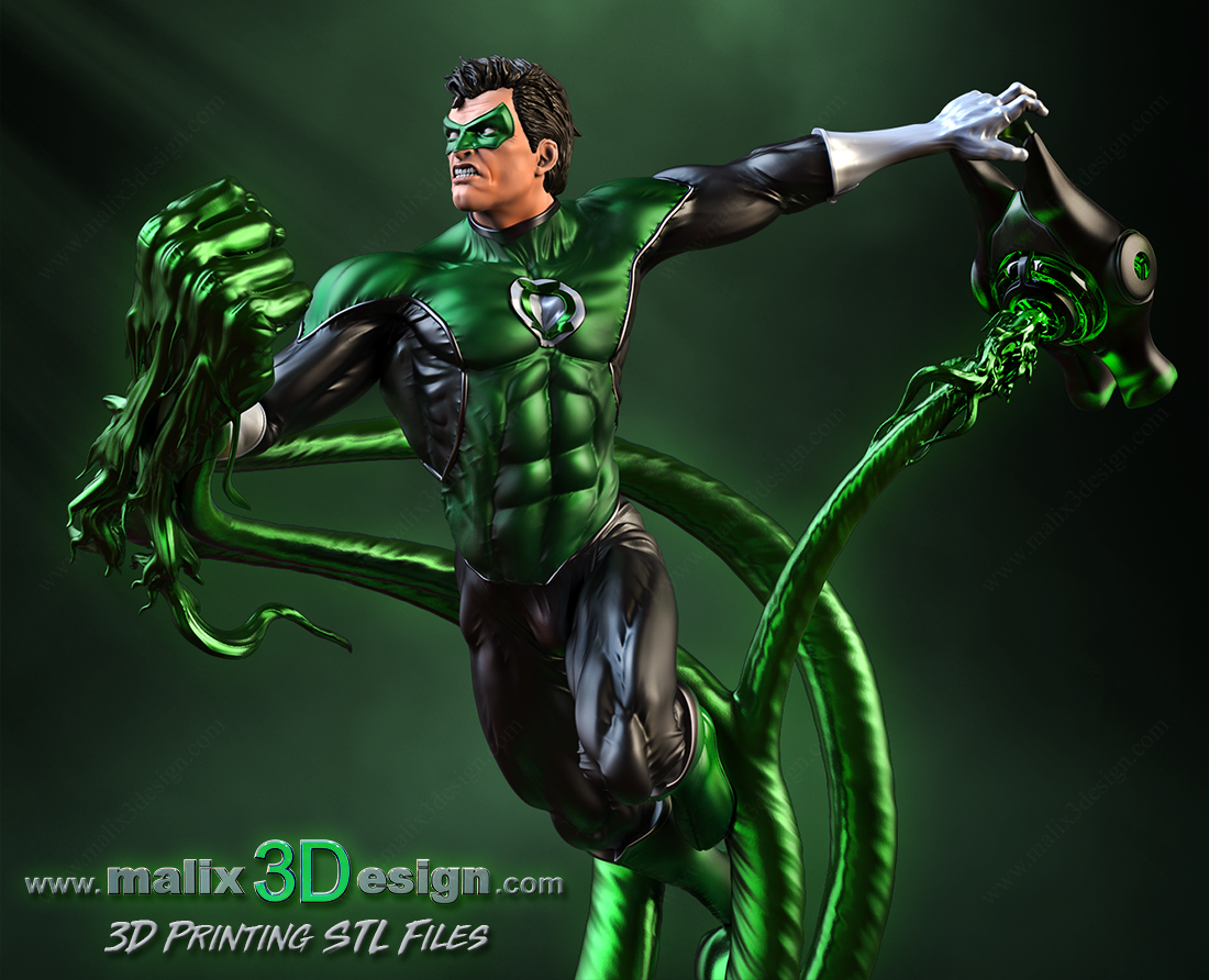 Green Lantern - STL files