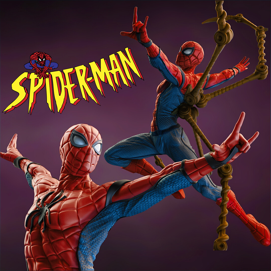 SPIDER-MAN - 3D Printing STL Files