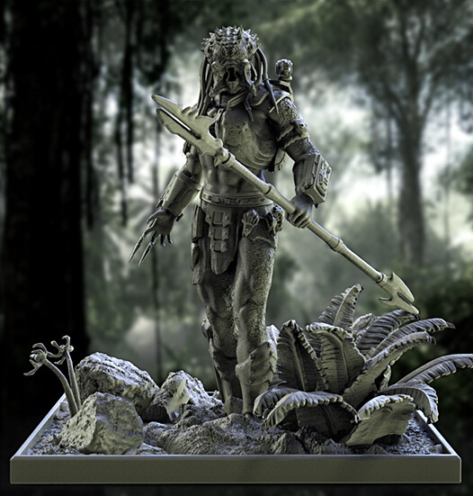 PREDATOR - 3D Model for 3D Printing