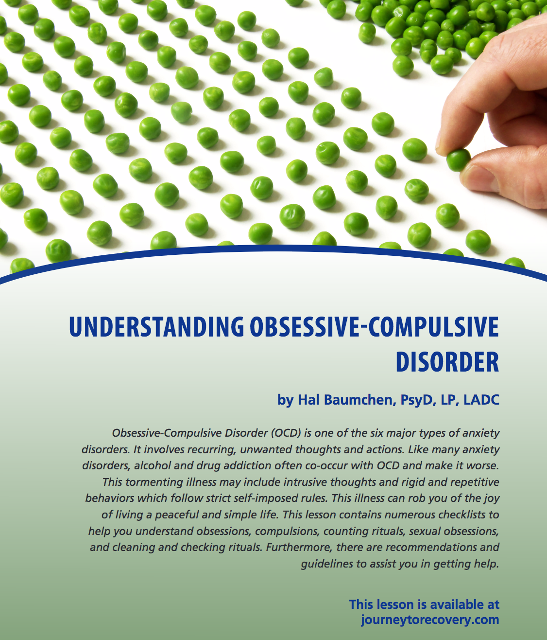 Co-Occurring Worksheets: Understanding OCD