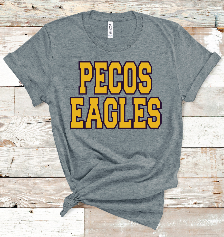 PECOS EAGLES SCHOOL COLORS