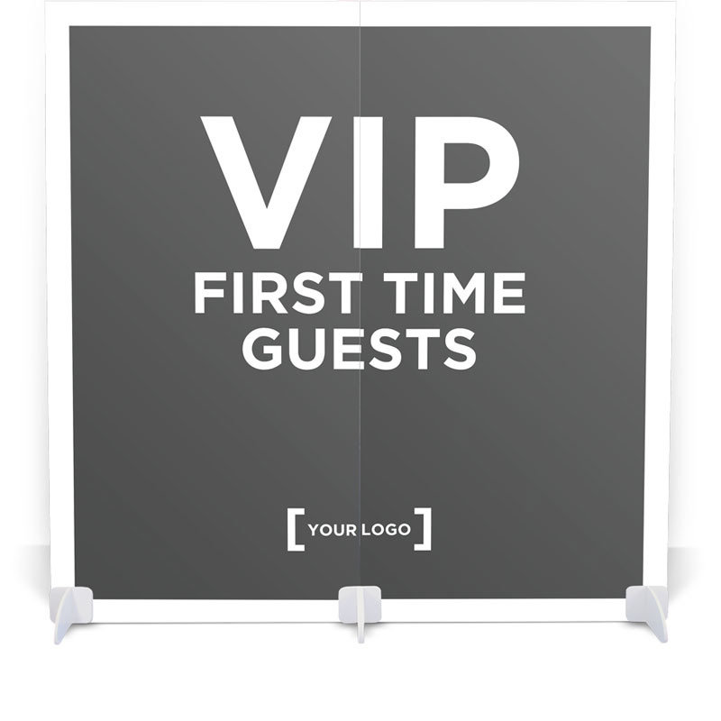 First Time Guest Booth Signs! | Church Sign Shop