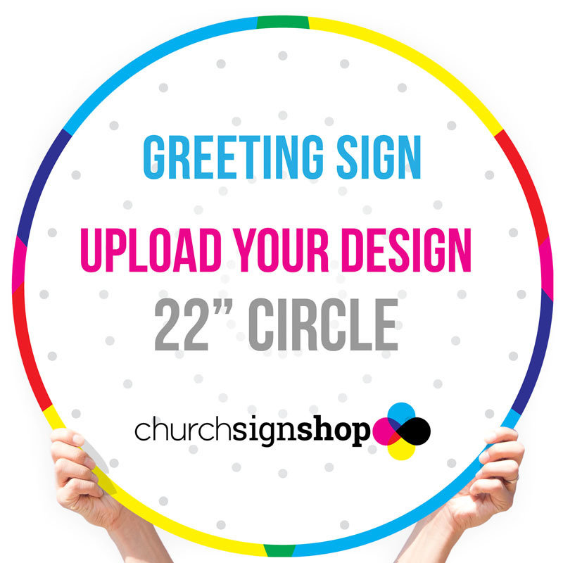 Greeting Sign Template - FREE! | Church Sign Shop