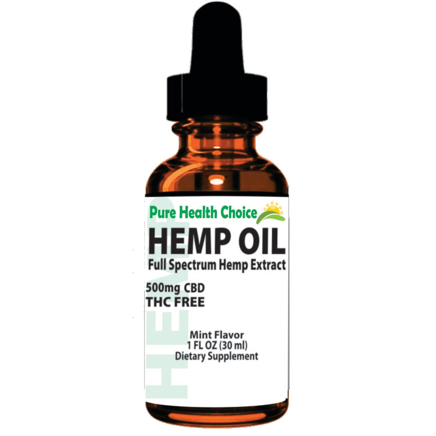 PHC Hemp Oil CBD 500 Full Spectrum