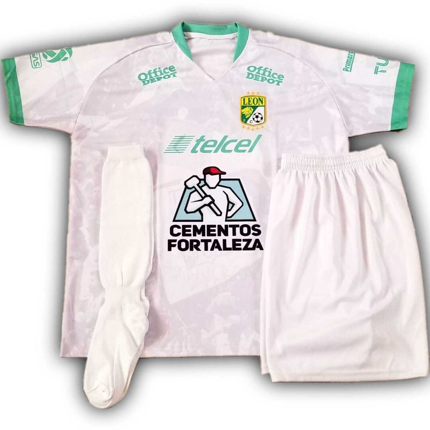 UNIFORME DE FUTBOL LEON VISITA 2020 DRI-FIT