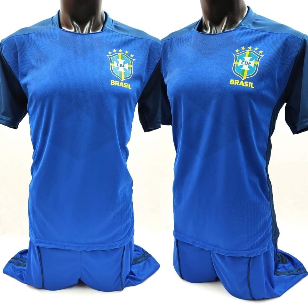 UNIFORME DE FUTBOL BRASIL VISITA 2022 EXCEL-FIT