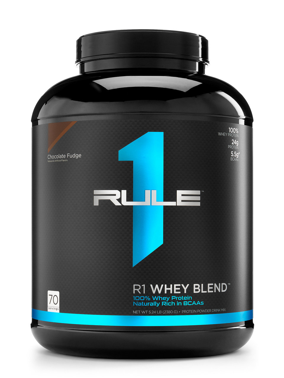 RULE ONE WHEY BLEND 5 LIBRAS SABOR CHOCOLATE FUDGE