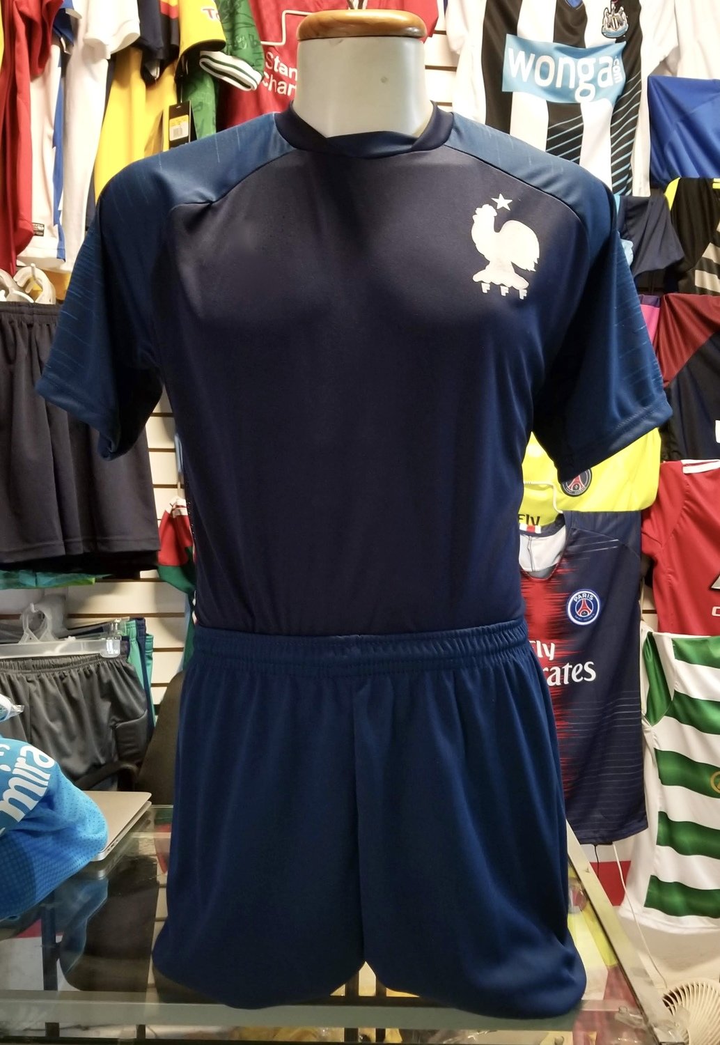 UNIFORME DE FUTBOL FRANCIA LOCAL 2017 EXCEL-FIT