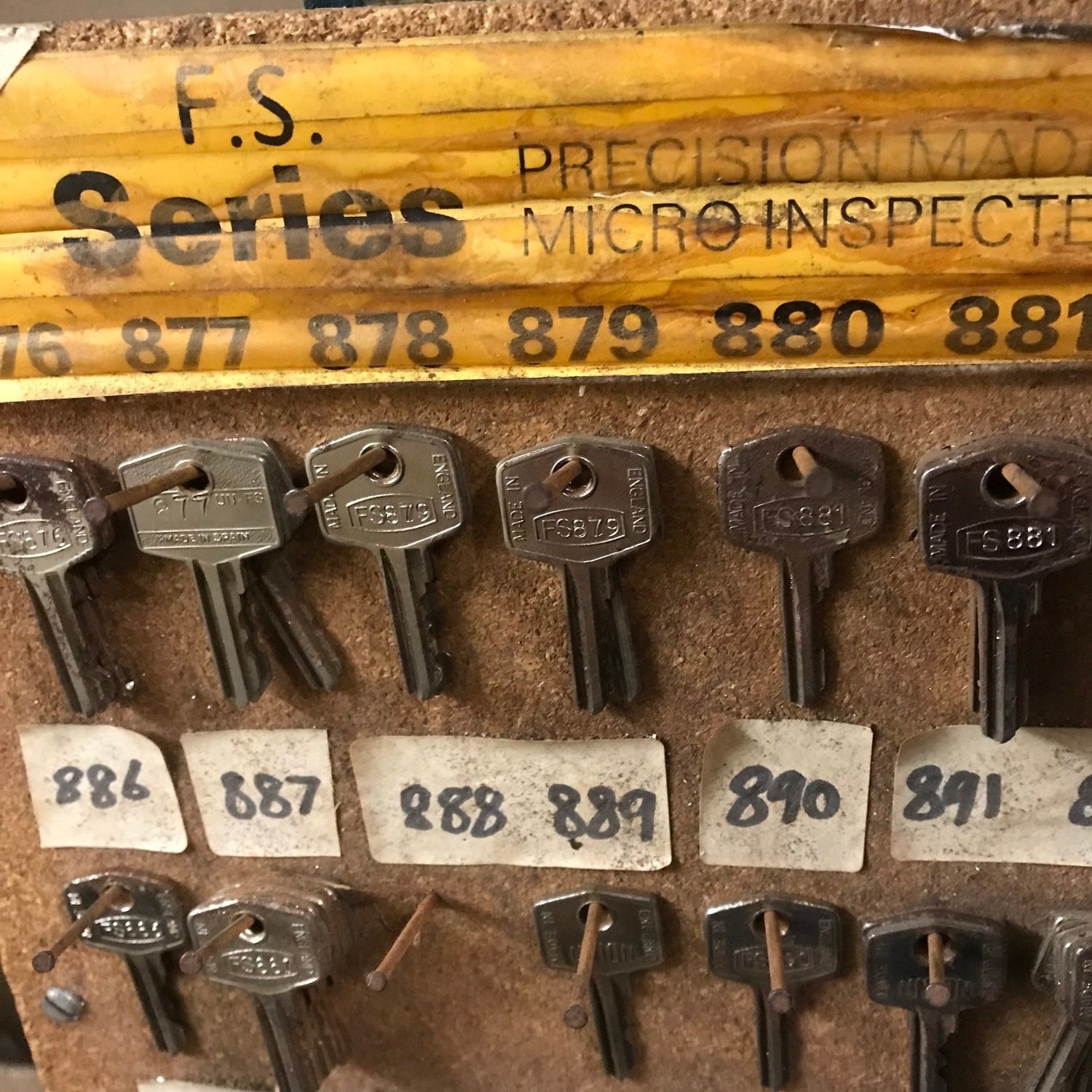 FS Series Keys - Shop - CCK Historic