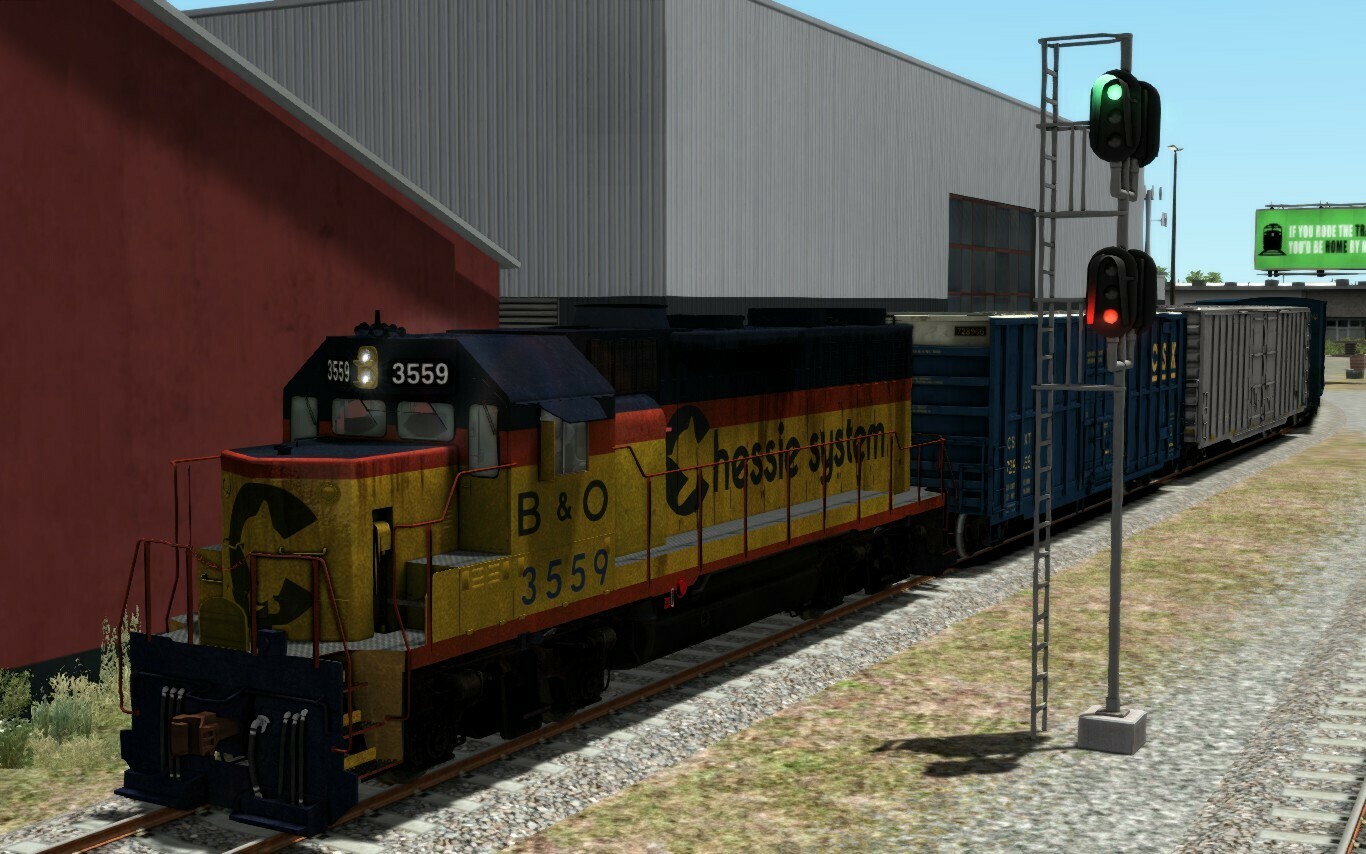 EMD GP35 Baltimore & Ohio + Chessie System Add-On