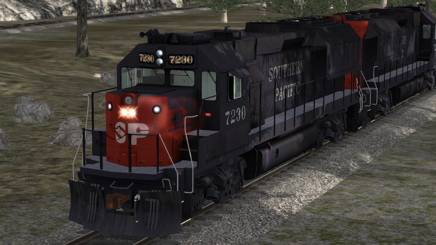 EMD GP40X locomotive - Southern Pacific Add-On