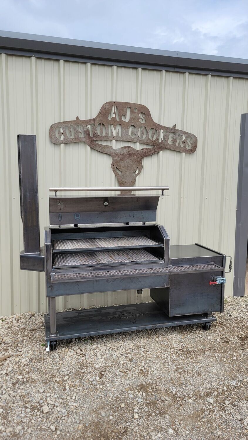 CUSTOM-BUILT BACKYARD SMOKER UNIT