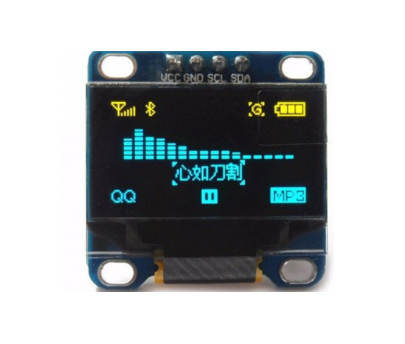 i2c OLED 0.96″ Display Raspberry Pi & Arduino (Yellow & Blue) – Store ...