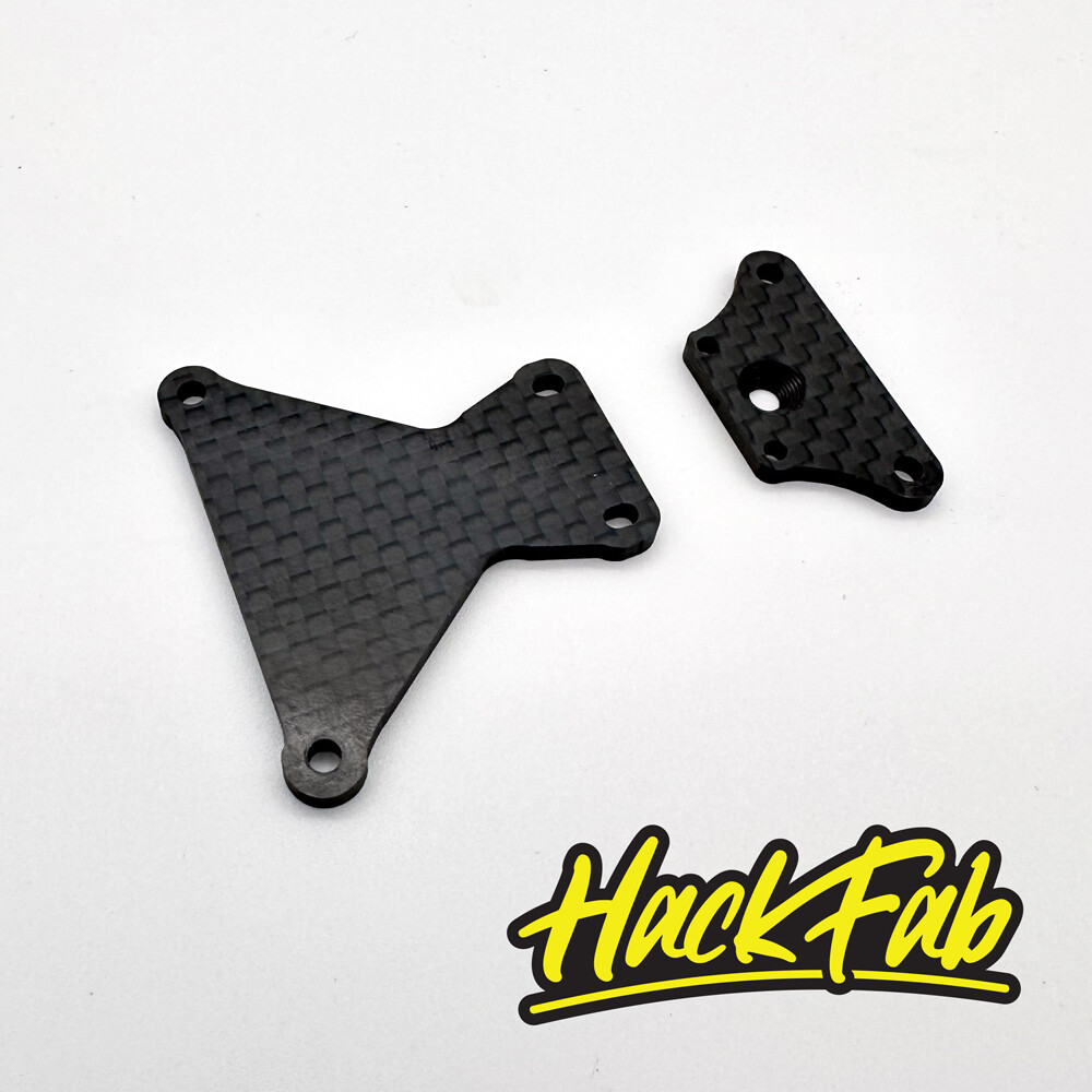 Losi Mini-B Bolt-On Sprint Car Cage Mount (Carbon Fiber) – HackFab RC