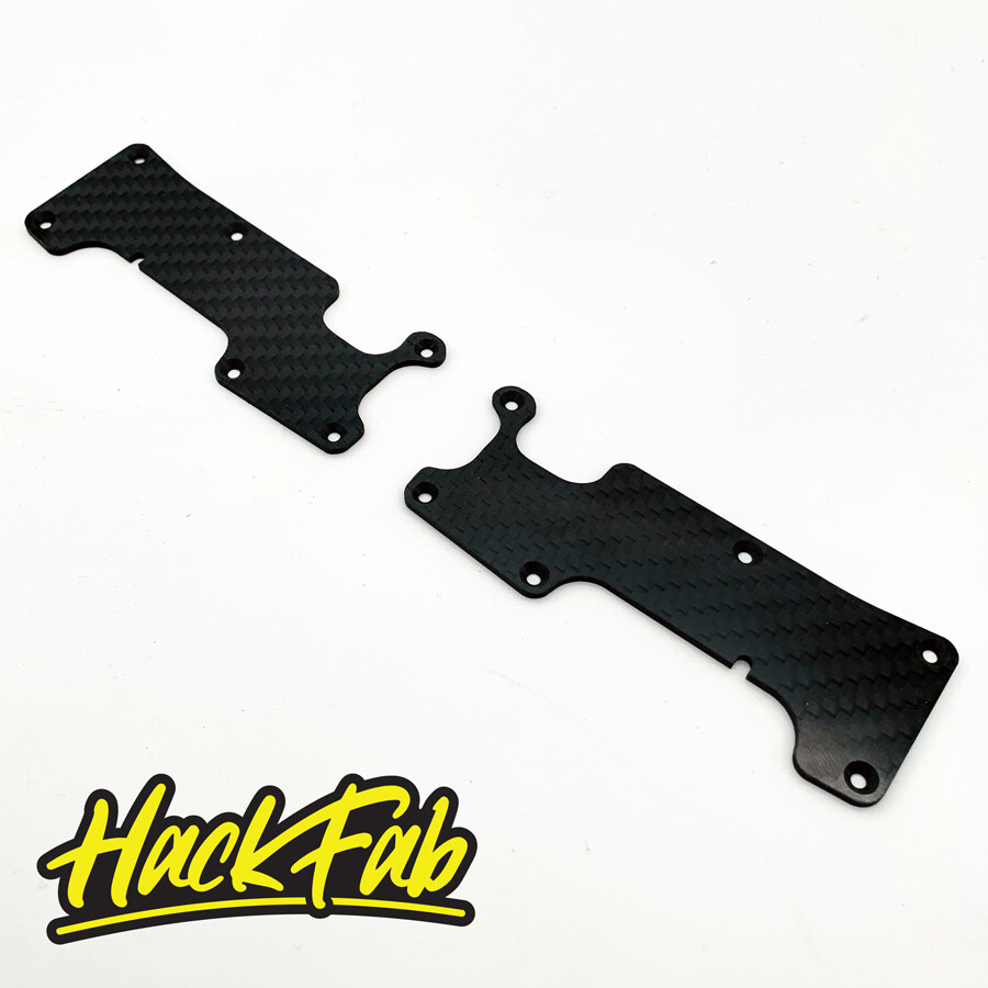 HackFab Carbon Fiber Rear Arm Inserts for Traxxas Sledge – HackFab RC
