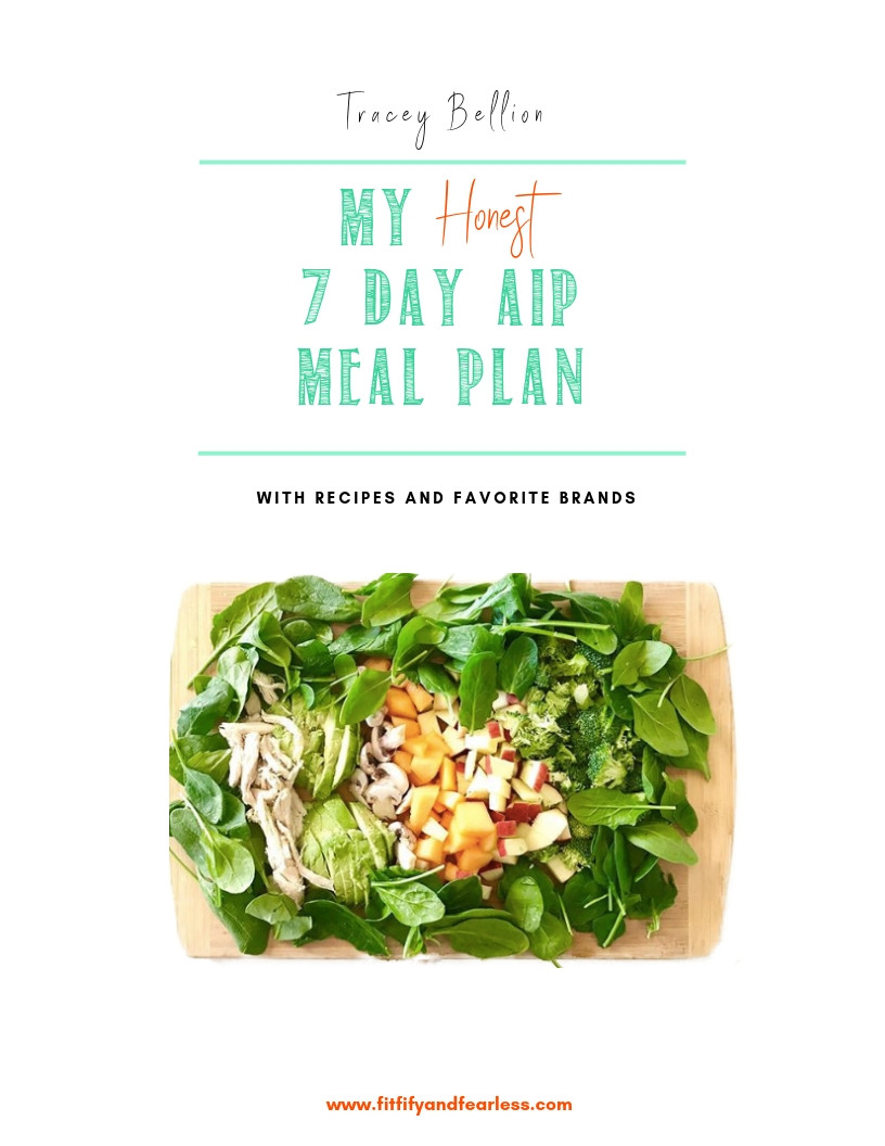 My Honest 7 Day AIP Meal Plan EBook Store Fit Fifty And Fearless