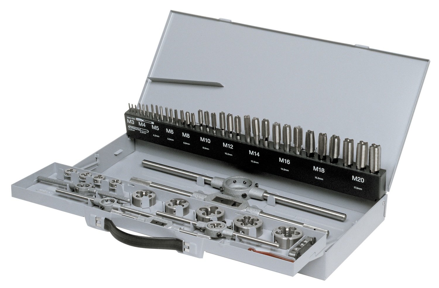 Coffret Tarauds et Filières M3 à M20 HSS