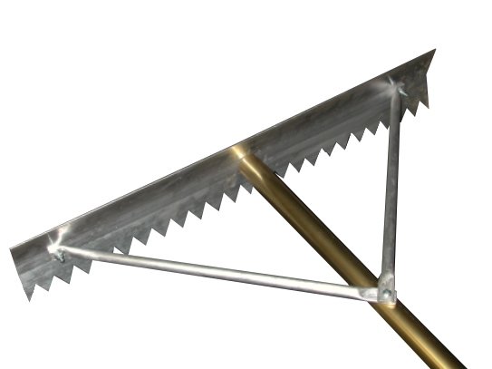 36" New England Asphalt Rake