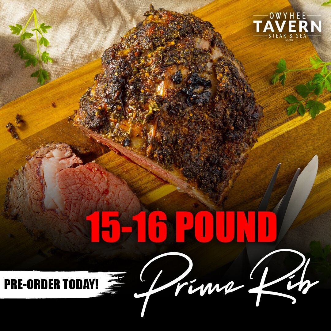 15-16 LB | Holiday Prime Rib