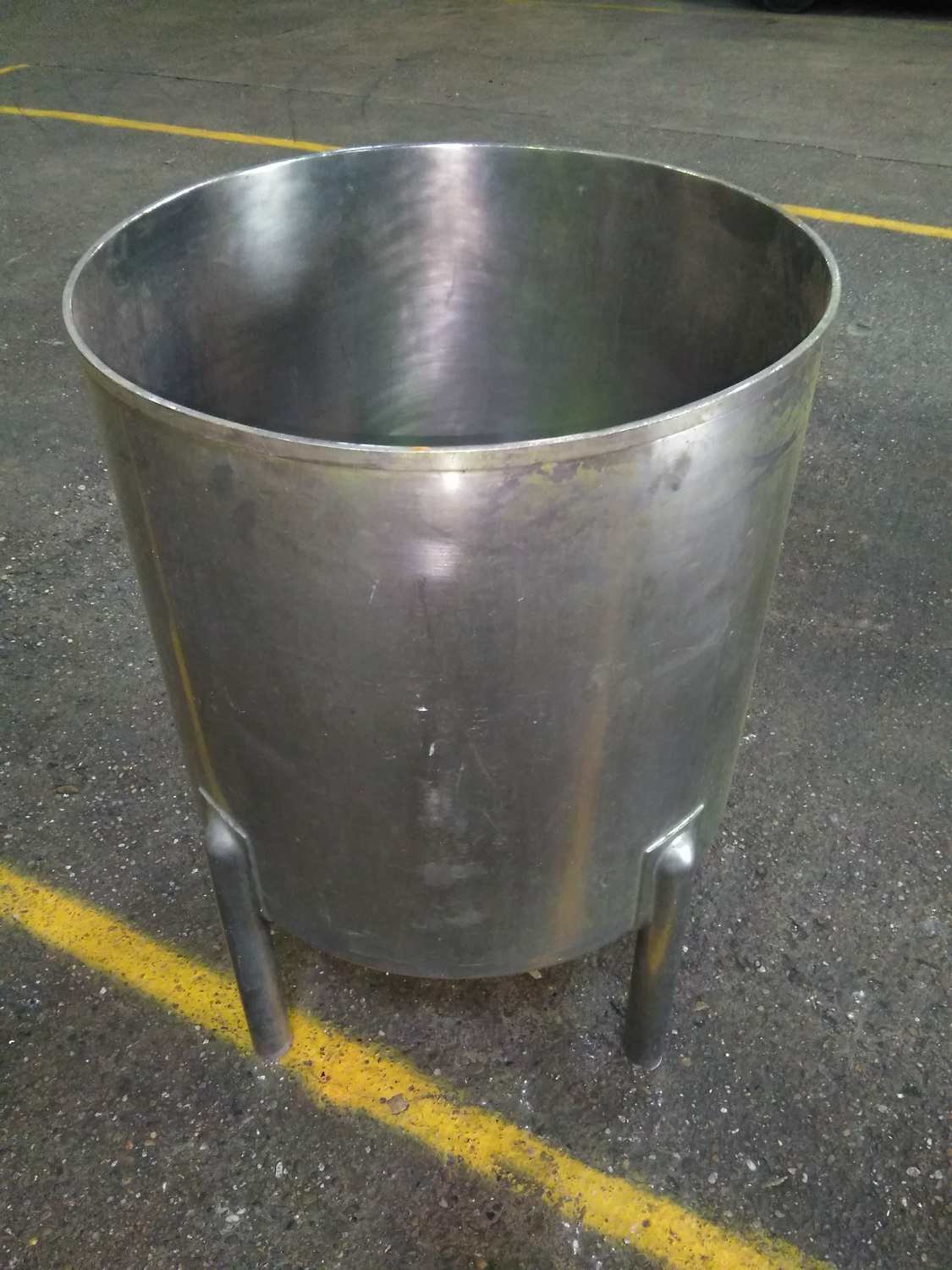 227 Litre Tank - Vertical, Cylindrical Open Top Vessel