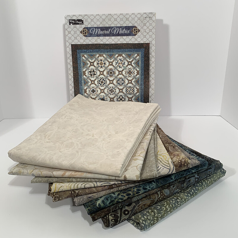 Mineral Matrix in Canyon Batiks Kit