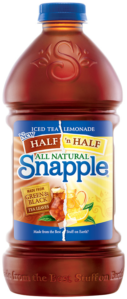 Snapple 64 oz - 1/2 & 1/2 - Case of 8
