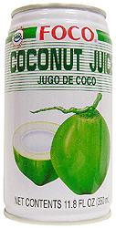 Foco Coco Coconut Water 11.8 oz cans - Natural - Case of 24