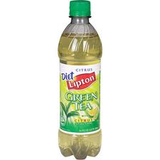 Diet Lipton Green Tea - 20 oz - Case of 24